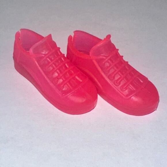 Barbie | Toys | Mattel Barbie Doll Sneakers Hot Pink Slipon Fashion ...